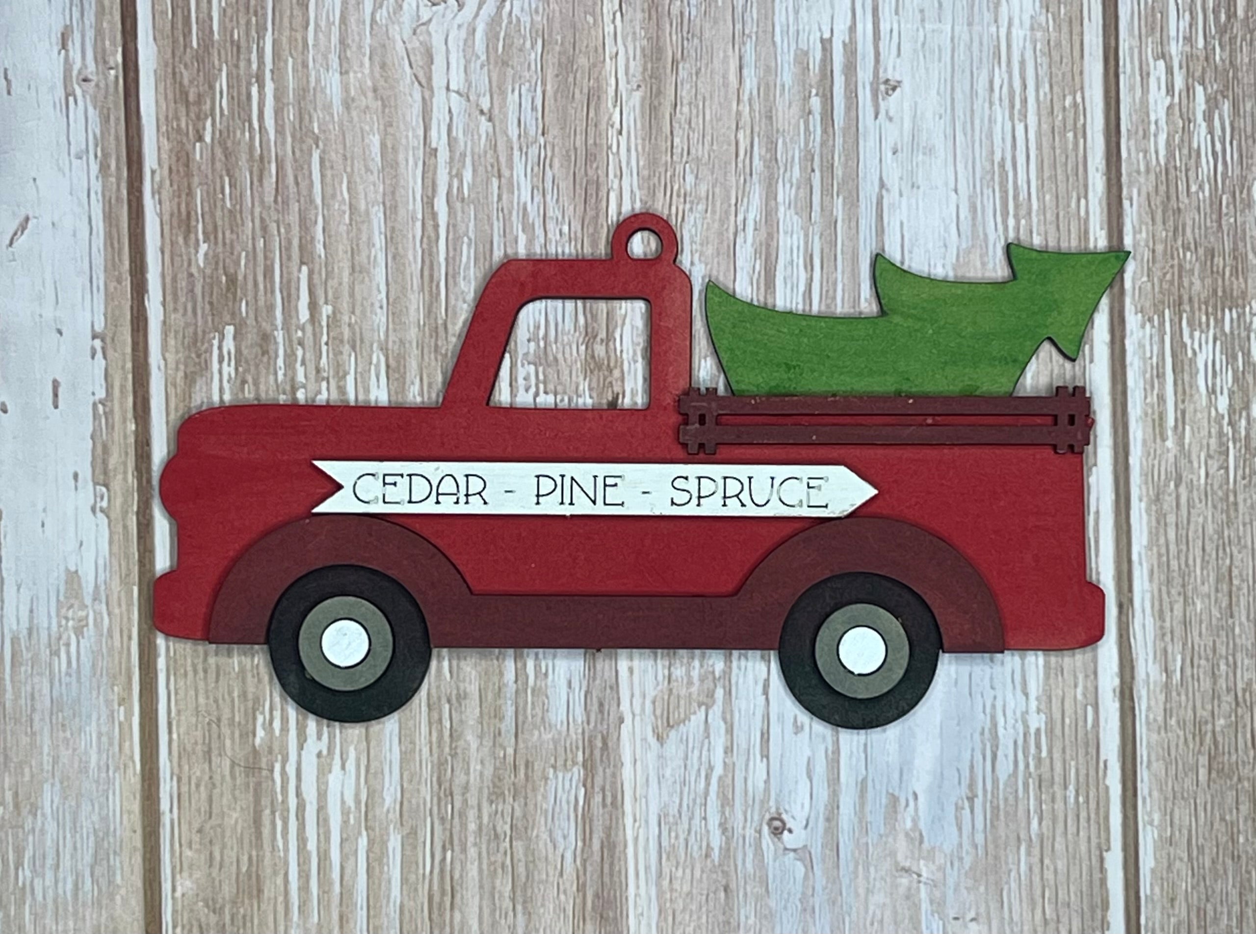 Truck Ornament – Designs By Breigh