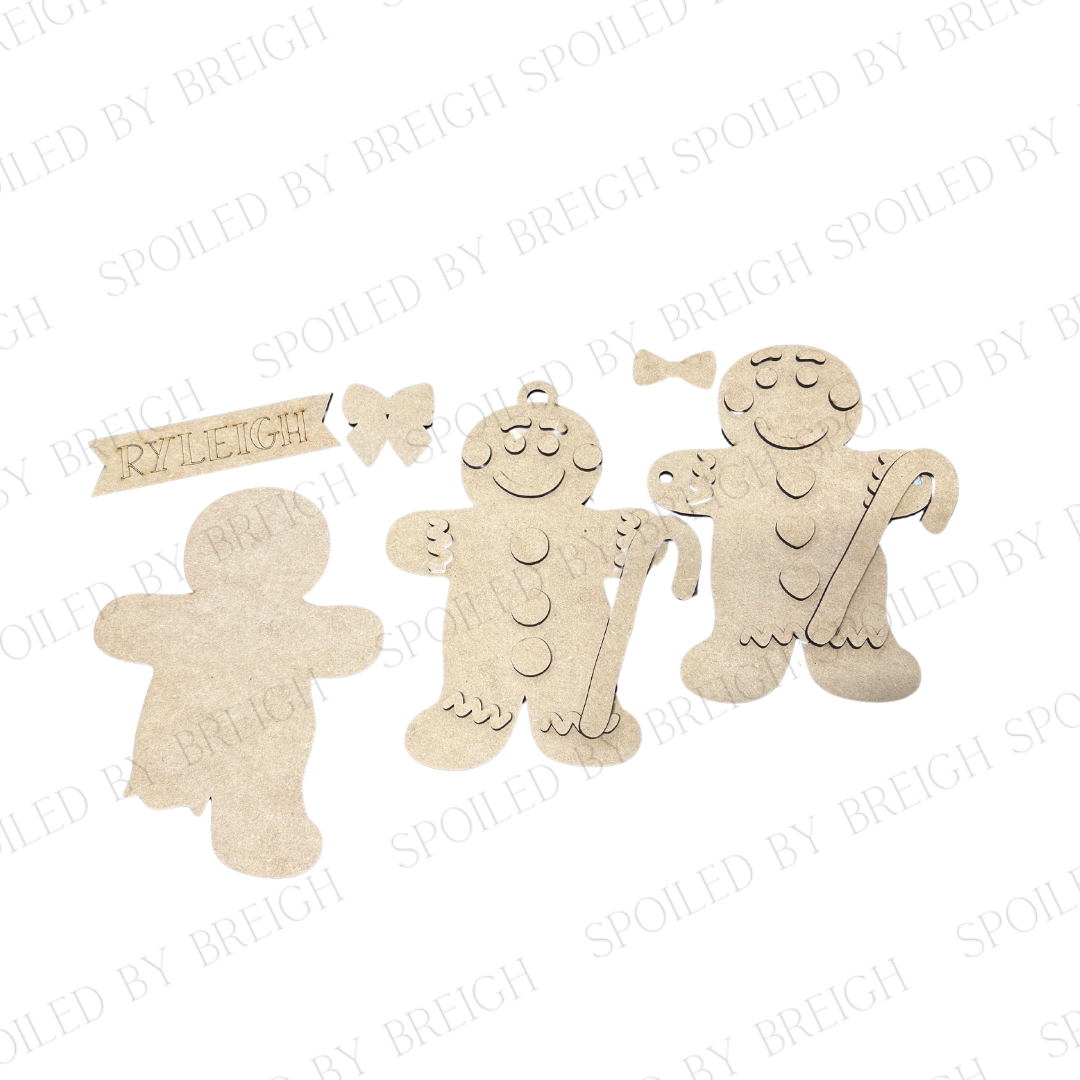 Gingerbread Man - October Club – Designs By Breigh